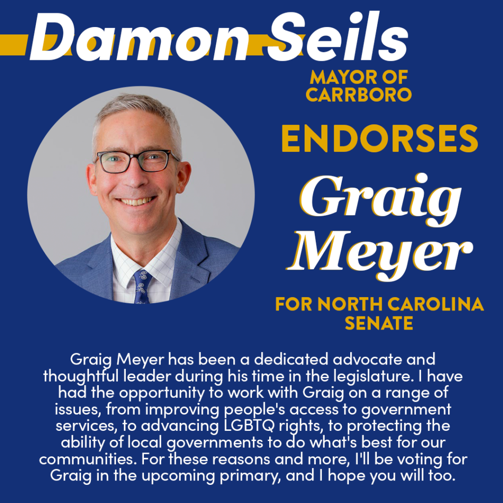 Endorsements - Graig Meyer for North Carolina Senate